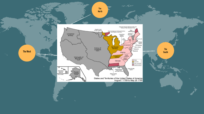 Regions of the USA in the Early 1800's by Harris Stuffel on Prezi