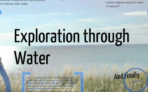 Provocation: Exploring with Water by natalee olsen on Prezi