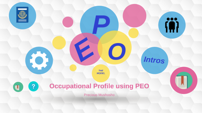 Occupational Profile using PEO by Precious Mushosho on Prezi