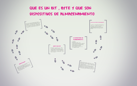 Que es un bit , byte y que son dispositivos de almacenamiento by ...