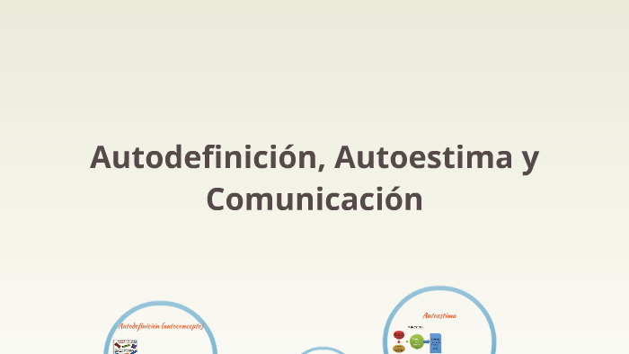 Autodefinición, Autoestima y Comunicación by mike C Rico on Prezi