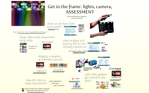 Get in the frame: Lights, camera, assessment! by Jeremy Sorensen on Prezi