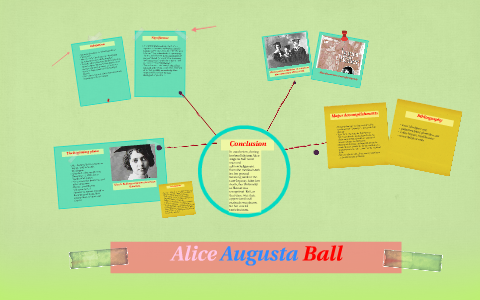 Alice Augusta Ball by dejah foye on Prezi