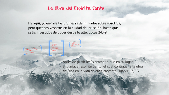 La Obra Del Espíritu Santo En El Creyente By Emilio Valdivia On Prezi