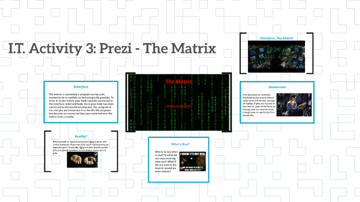 The Matrix by Nicholas DeMuy on Prezi