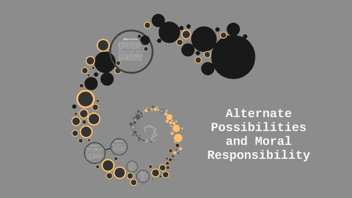 Alternate Possibilities and Moral Responsibility by
