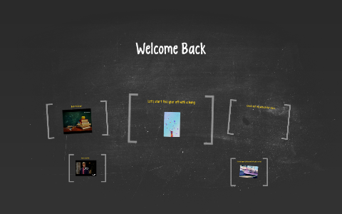 Welcome Back by Allison Moran on Prezi