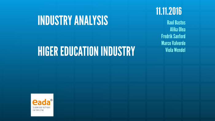 Higher Education Industry Porter by Viola Wendel on Prezi
