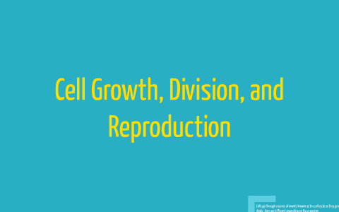 Cell Growth, Division, and Reproduction by meaghan barker on Prezi