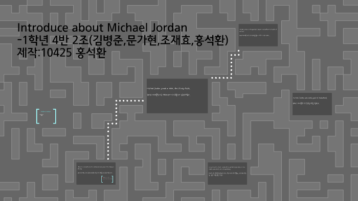 Introduce about Michael Jordan by on Prezi