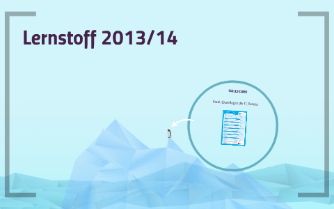 ECDL SKILLS CARD by Tobias Pichler on Prezi