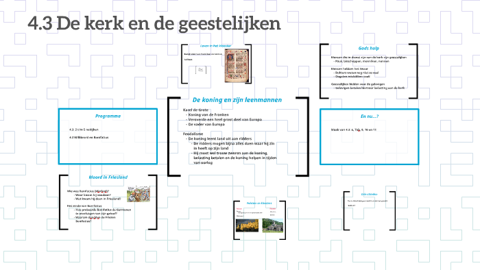 4.3 De kerk en de geestelijken by Jochem Roode on Prezi