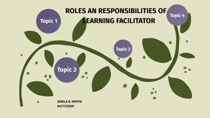 Roles and Responsibilities of Learning Facilitators by Shiela Pepito on ...