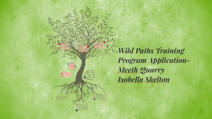 Wild Paths Training Program Application- Meeth Quarry by izzy skelton ...