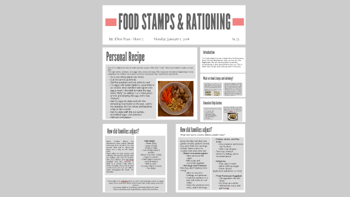 FOOD STAMPS & RATIONING by Ellen Tran on Prezi