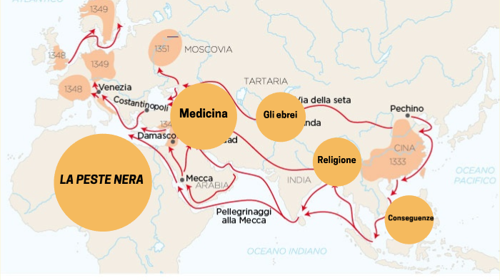 Mappa Della Diffusione Della Peste Nera Questa Mappa Cambiò La