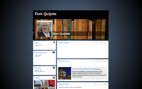 Don Quijote by Owen Grubb on Prezi