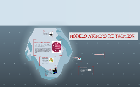 MODELO ATÓMICO DE THOMPSON. by Alex Vin on Prezi