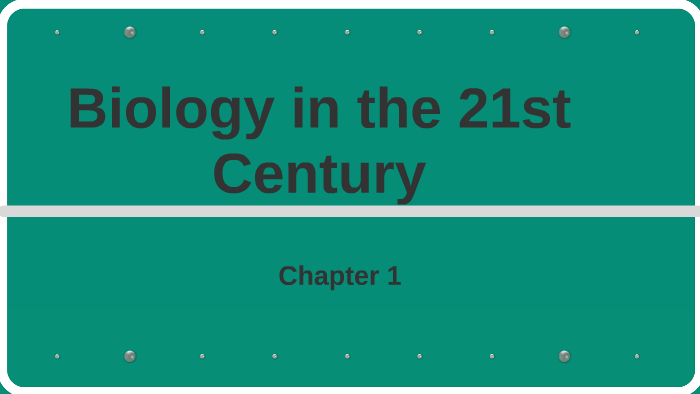 Biology in the 21st Century by Sherry Alvarado on Prezi