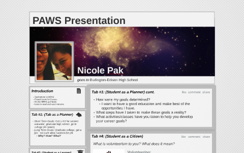 PAWS Presentation by Nicole Pak on Prezi