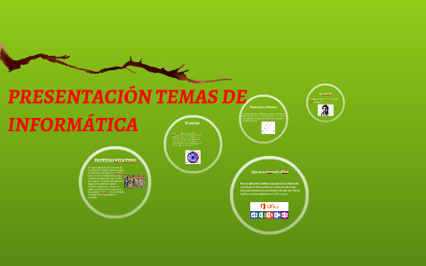 PRESENTACIÓN TEMAS DE INFORMÁTICA by gerson barragan on Prezi