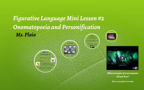 Figurative Language Mini Lesson #2 by Katie Plaia on Prezi