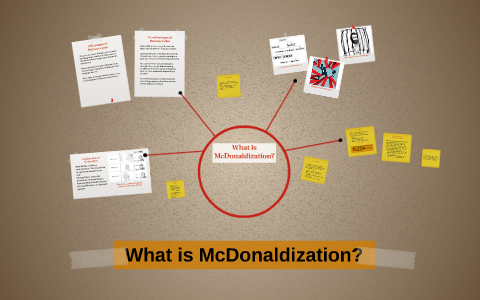 What is McDonaldization? by on Prezi