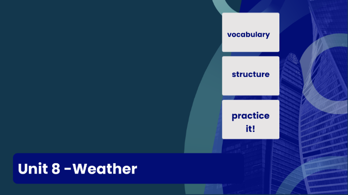 Unit 8 weather by gustavo chan on Prezi