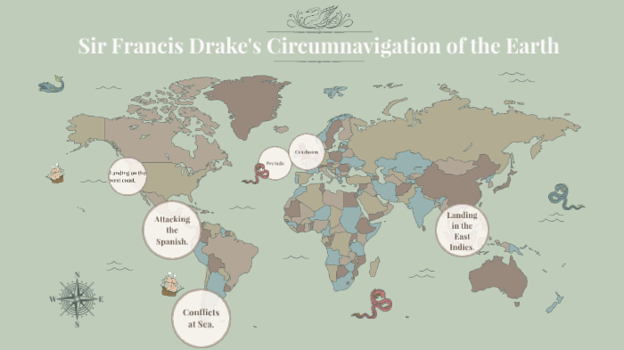 Sir Francis Drake's circumnavigation of the world. by Nicholas Arnold ...
