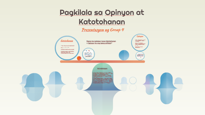 Pagkilala sa Opinyon at Katotohanan by switon jereza on Prezi