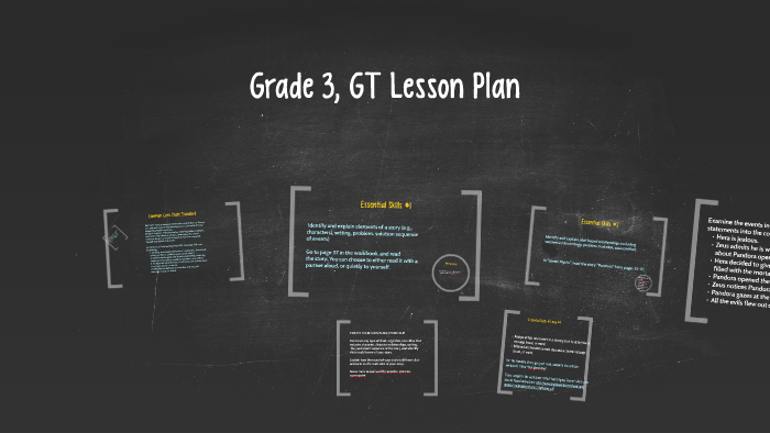 Grade 3, Lesson Plan by Jessica Colvin on Prezi