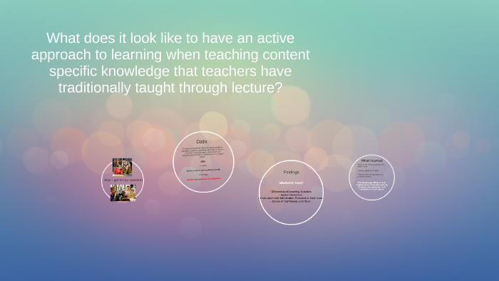 What does it look like to have an active approach to learnin by Joshua ...