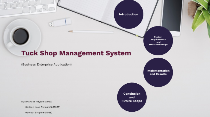 Tuckshop Management System by DHANUKA PRIYA on Prezi