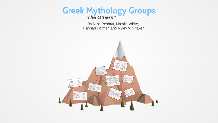 Greek Mythology Groups by Nico Roshau on Prezi