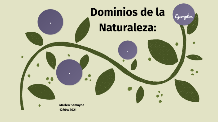 Dominios de la naturaleza by Ana Samayoa on Prezi