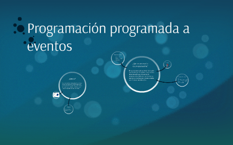 Programación programada a eventos by Alberto Ambe on Prezi
