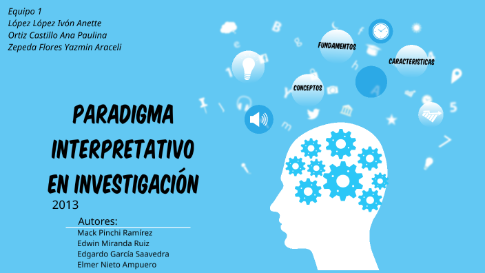 Paradigma Interpretativo en Investigación by Equipo 1 Desarrollo on Prezi