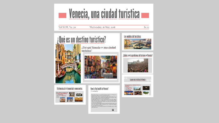 Venecia, una ciudad turística by Silvia Coman on Prezi