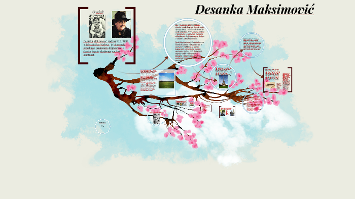 Desanka Maksimović by Mila Prćić on Prezi