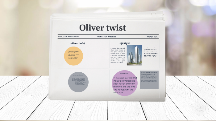 oliver twist by addy bradford on Prezi