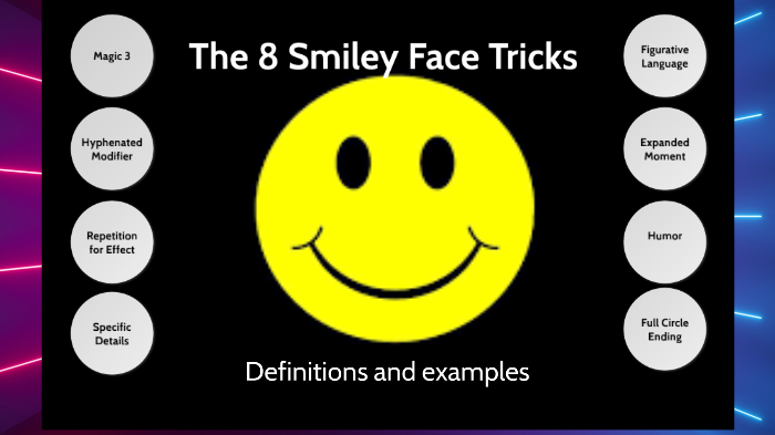 The 8 Smiley Face Tricks by Alex Silvernail on Prezi