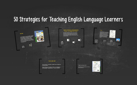 50 Strategies for Teaching English Language Learners by Meredith Lester ...