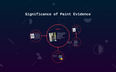Significance of Paint Evidence by Rachel Bass on Prezi