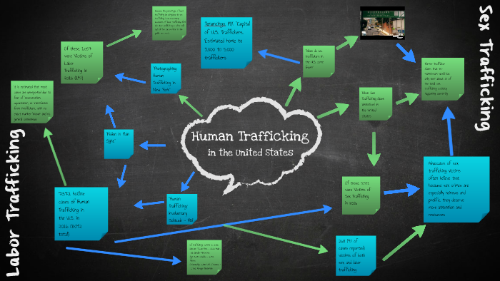 Human Trafficking in the United States Concept Map by Tom Frederking on ...