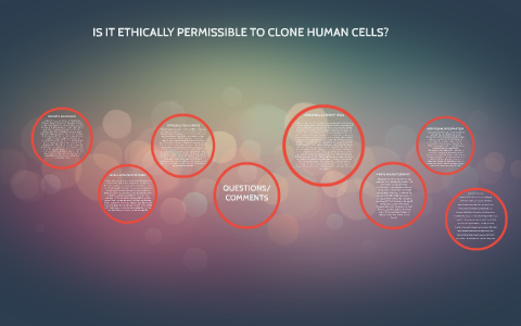 IS IT ETHICALLY PERMISSIBLE TO CLONE HUMAN CELLS? by Asad Haider on ...