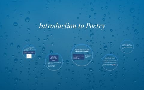Introduction to Poetry by Alex Hunn on Prezi