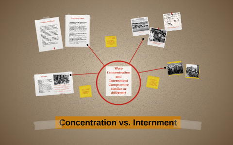 Concentration vs. Internment by Megan Williams