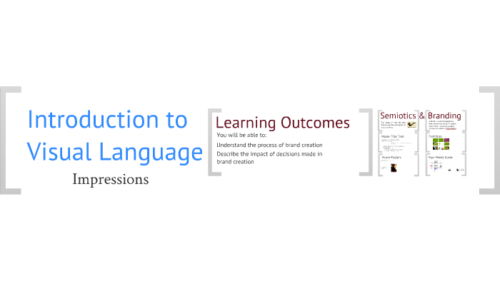 Introduction to Visual Language by Grant van Ansem on Prezi