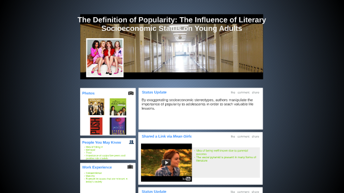 The Definition of Popularity by Leah Pielsticker on Prezi