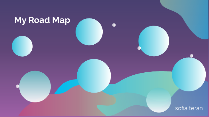 road map by s t on Prezi